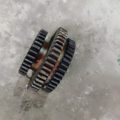 沈阳机床C620-1车床配件57-2三联齿轮Z36/52/44/M2.25内孔6-42*8