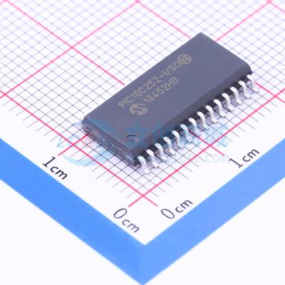 单片机芯片 PIC18C252-I/SO SOIC-28-300mil 32KB 40MHz