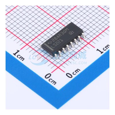 单稳态多谐振荡器 SN74LS221DR SOIC-16 原装