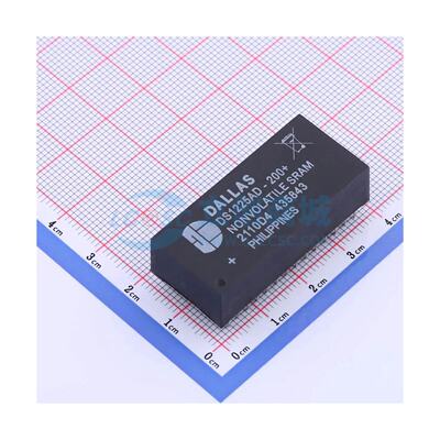 nvSRAM(掉电保持) DS1225AD-200+ EDIP-28