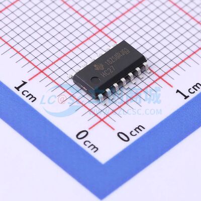 逻辑门 SN74HC27DR SOIC-14 2V~6V原装正品