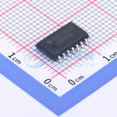 逻辑门 CD4093BNSR SO-14 3V~18V原装正品