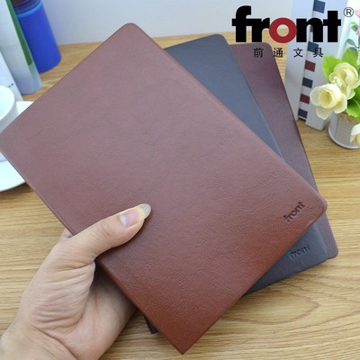 font前通D复古日记本加厚创意记事本商务学生皮笔记本子