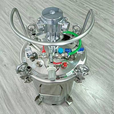 厂家直供不锈钢自动气动搅拌压力桶喷胶桶油漆压力罐不锈钢涂