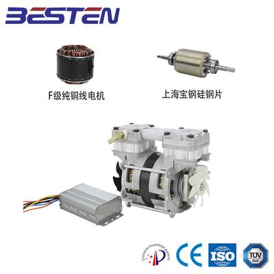 制氧机用无油空压机BST80DCAC220V110更静更洁净耐用厂家现货销售
