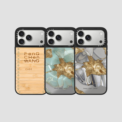 Feng Chen Wang适用iPhone苹果17promax手机壳16promax/15艺术家系列14/13plus/12MagSafe磁吸壳