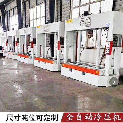 链条传动自动压进出冷机细木芯工板冷压机多YH-50T层密度板压板合