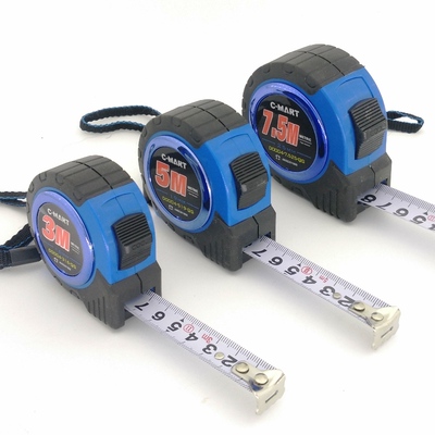 台湾西玛高精度钢卷尺耐摔米尺自动钢尺子木工工具D0004公制5米