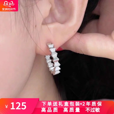 杨紫同款纯银轻奢耳环男女款