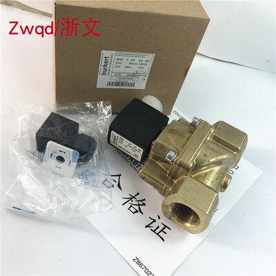 0407 G3/4高压高温电磁阀宝帝0406 24V DC AC220V宝德burker