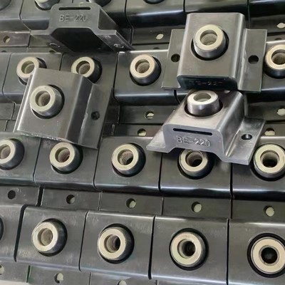 BE型橡胶减震i器剪切式水泵风机隔振缓冲器油压机柴油发电机减震