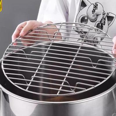 防粘锅底网盐水桶脚轮大型商业锅底防粘网压肉锅底防粘垫多功能垫