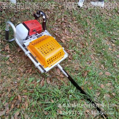 铲式轻厂便起机 手DBA提式汽油挖树机 幼树苗移栽带土球起机根家