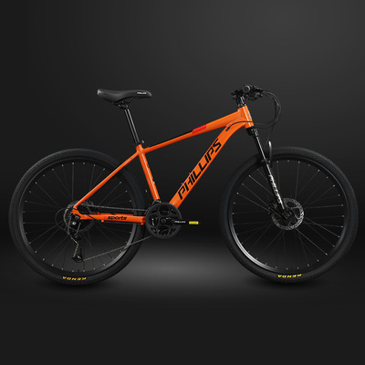 菲利普学生休闲代步单车减震男款