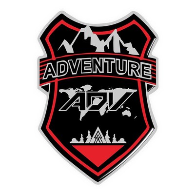 适用本田ADV160/150/350车身字母标志改装3D立体贴纸反光装饰贴花