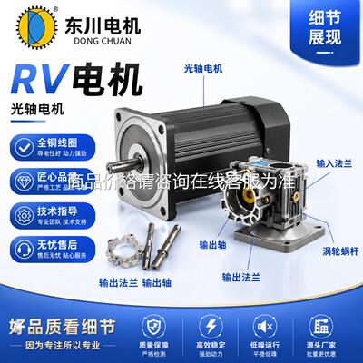 V30小型速机蜗轮蜗杆速机电涡轮减速 一R体机直流00W25调速6电机