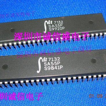 存储器IDT7132SA55P 7132SA55P IDT DIP48进口全新集成 电路芯片