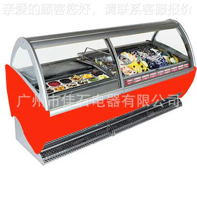 厂148新款 蛋糕冰淇家淋陈柜gela to列 displays 110V 冰淇淋展示
