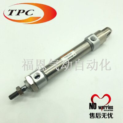 TPC不锈钢气缸TCM2C32-25/50/75/100/125/150/175/200/250/300A