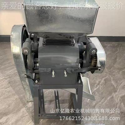 高粱CRZ黄豆破碎物机 农作粮食扁挤 对辊式菜籽破碎机机