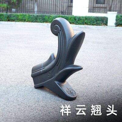 【特大翘角头】60cm塑料仿古超大祥云翘中式飞檐装饰树脂瓦挑檐