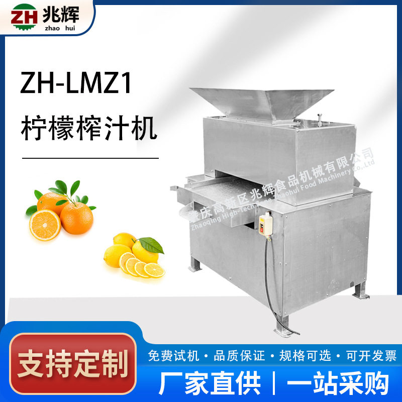 大型水果榨汁设备 柠檬榨汁机 全自动不锈钢蔬菜脱水压榨机
