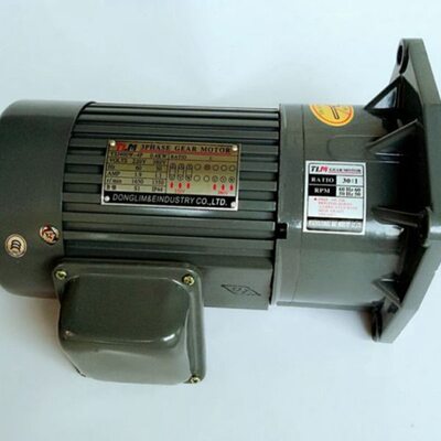 TLM东力减速电机400W卧式调速电机0.4KW立式变速马达三相380V220V