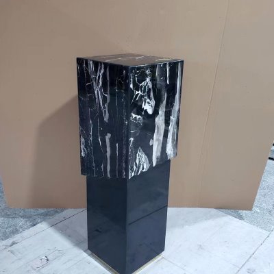 艺术品工艺品雕塑金属展示台铁艺圆柱底座高端私订制商品摆件基座