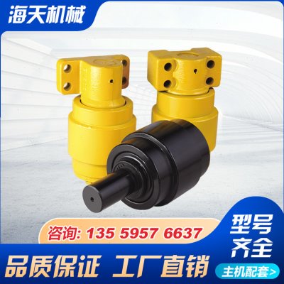 矿山专用现代R305/勾机挖掘机托链轮托轮托带轮R305底盘配件