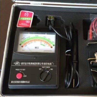 南京金川兆欧表/绝缘电阻表3121(2500V)/3122(5000V)/3123(1万V)