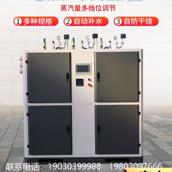 全自动商用电加热蒸汽机工业节能小型天然气蒸汽发生器生物颗锅炉