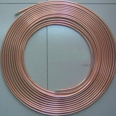 华鸿蚊香盘管 15米小盘紫铜管 6.35*0.41MM 空调铜管 连接管