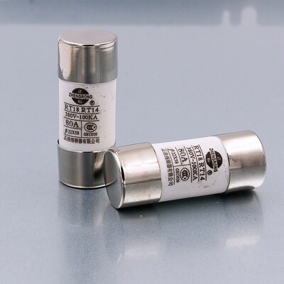 R017熔芯RO17 RT14 RT19 AM4 22*58 熔断器 芯子10~125A保险丝