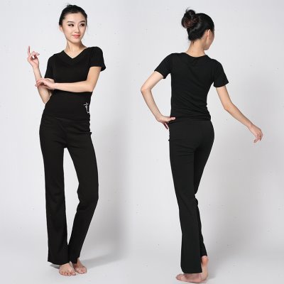 特价健美操服装 紧身健身服学生跳操服女套装训练服表演服舞蹈秋