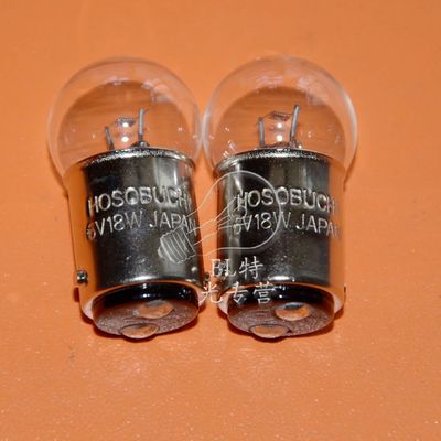 Hosobuchi 光学仪器灯泡 OP2114 6V18W 原装进口日本产