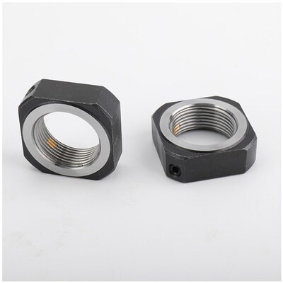 滚珠丝杆锁紧螺母径向止退防松方形防滑螺帽M12M15M20M25x1.0*1.5