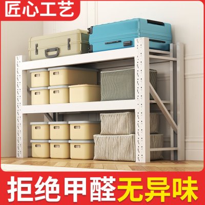仓储货架置物架加粗加厚防腐防锈材质多层家用可调节展示架收纳架