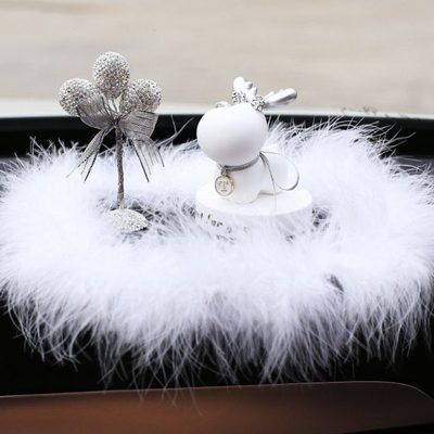 汽车装饰女神款可爱小鹿网红车内饰品摆件车载香薰装饰品创意车饰