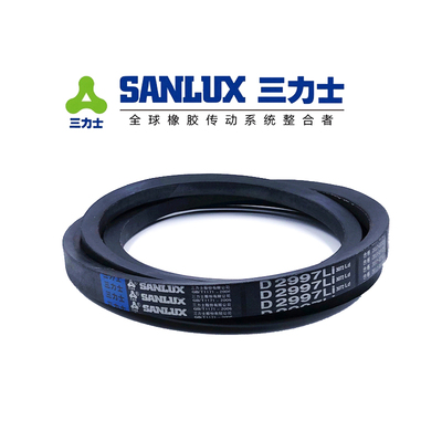 三力士D型三角带机器传动工业橡胶皮带D4572D4650D4750D4826D4950