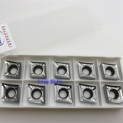 BOBWW 数控刀片 CCGT120404-AK H011 加工铝铜等非金属材料