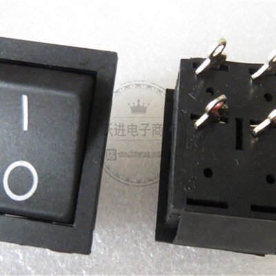 库存进口英国ARCOLECTRIC 1550船型开关4脚2档摇臂翘板开关16A