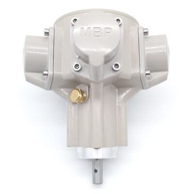台湾MBP气动马达头1/2HP 1/8HP防爆 可正反转200升搅拌力轴心15cm