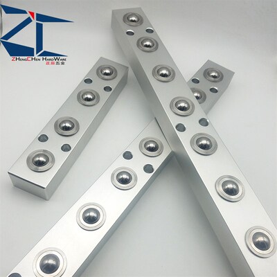 QDK01压入型输送机球头钢珠滚轮组件BUHA200 400 600 滚珠向上用