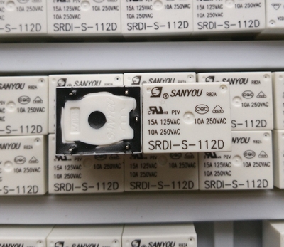 原装三友继电器SRDI-S-112D一组转换5脚10A250VAC 线圈电压12VDC!
