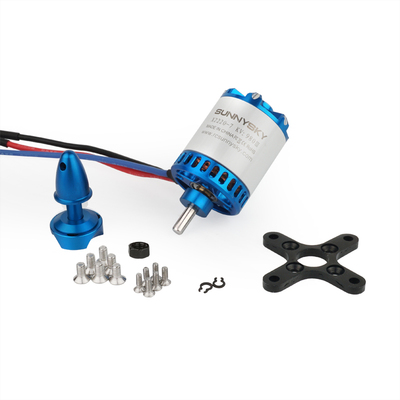 朗宇三代X2220 KV980 1400固定翼飞机滑翔机电机马达F3A 15E升级