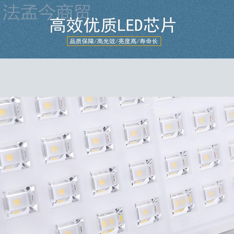 ld投光e外防户水大功率方形灯工地照明泛白金投光光灯门头广告牌
