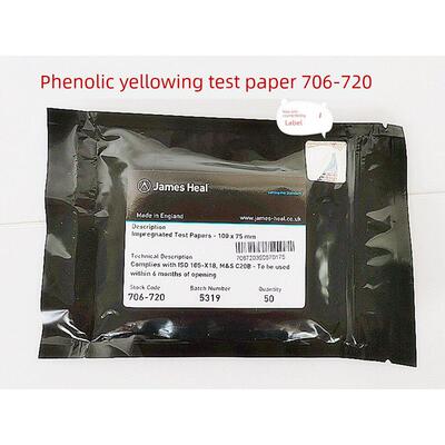 James H.Heal706-720苯酚变黄试纸变黄控制布膜变黄玻璃片汗渍框