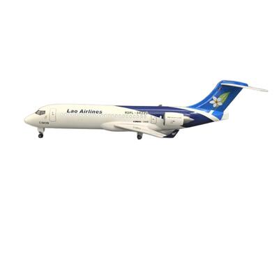 47cm带灯带轮子ARJ Laos老挝航空C909飞机模型仿真静态航模摆件