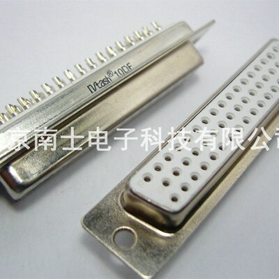 精工南士 HDB50母头 HDB50孔 DB50母头DB50孔D-sub传统焊线式白胶