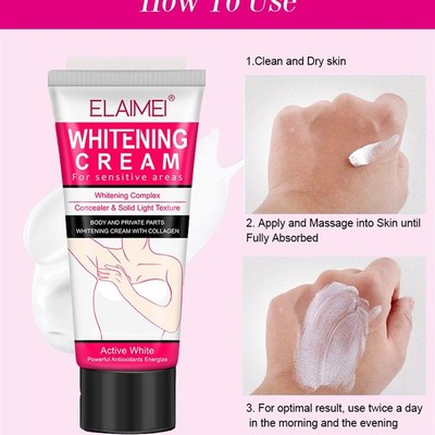 速发Kojicc Acid Armpit Whitening Cream Underarm Private Part